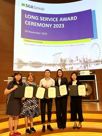 Long Service Awards for 16 Staff